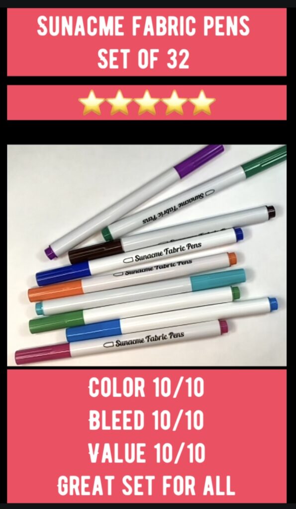 Fabric Marker Review - My Blog